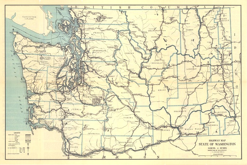 Washington State - population size, largest cities, a bit of history ...