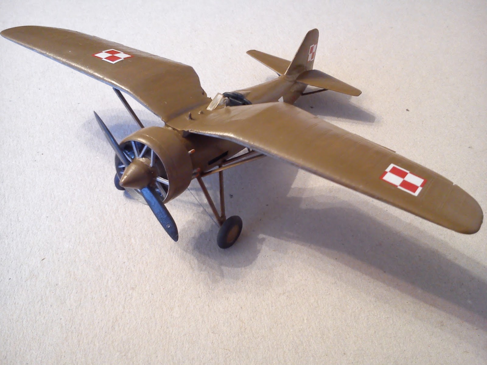 The Mad Hamster's Modelling: PZL P-7