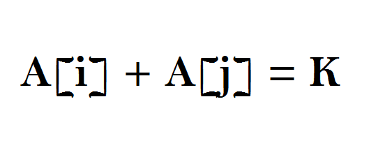 Java Latte Given An Integer Array Find All Pairs That Sum Up To A Specific Value K