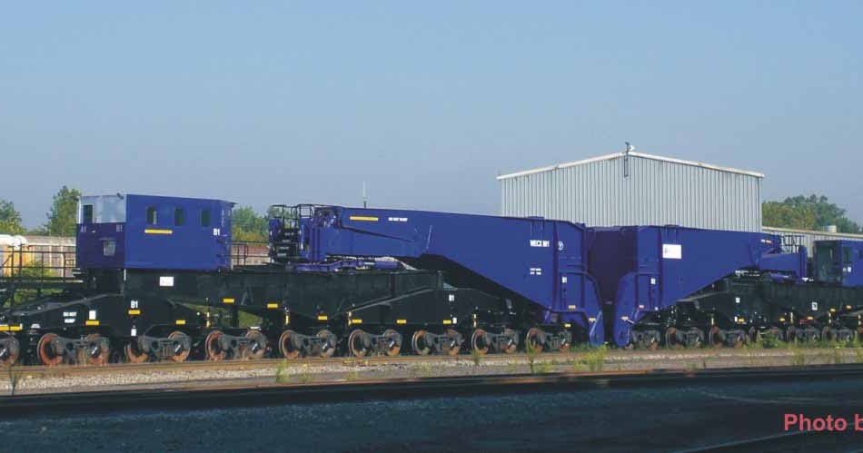 JOHN SMITH'S BLOG: WECX 801 – WOLRLD’S LARGEST RAILROAD CAR (SCHNABEL CAR)