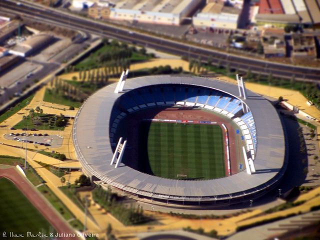 Estadios de Fútbol en España: Almeria - Estadio de los Juegos Mediterráneos