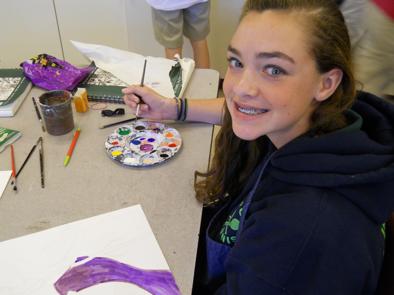 Creative Hands: Middle School Artists at Work