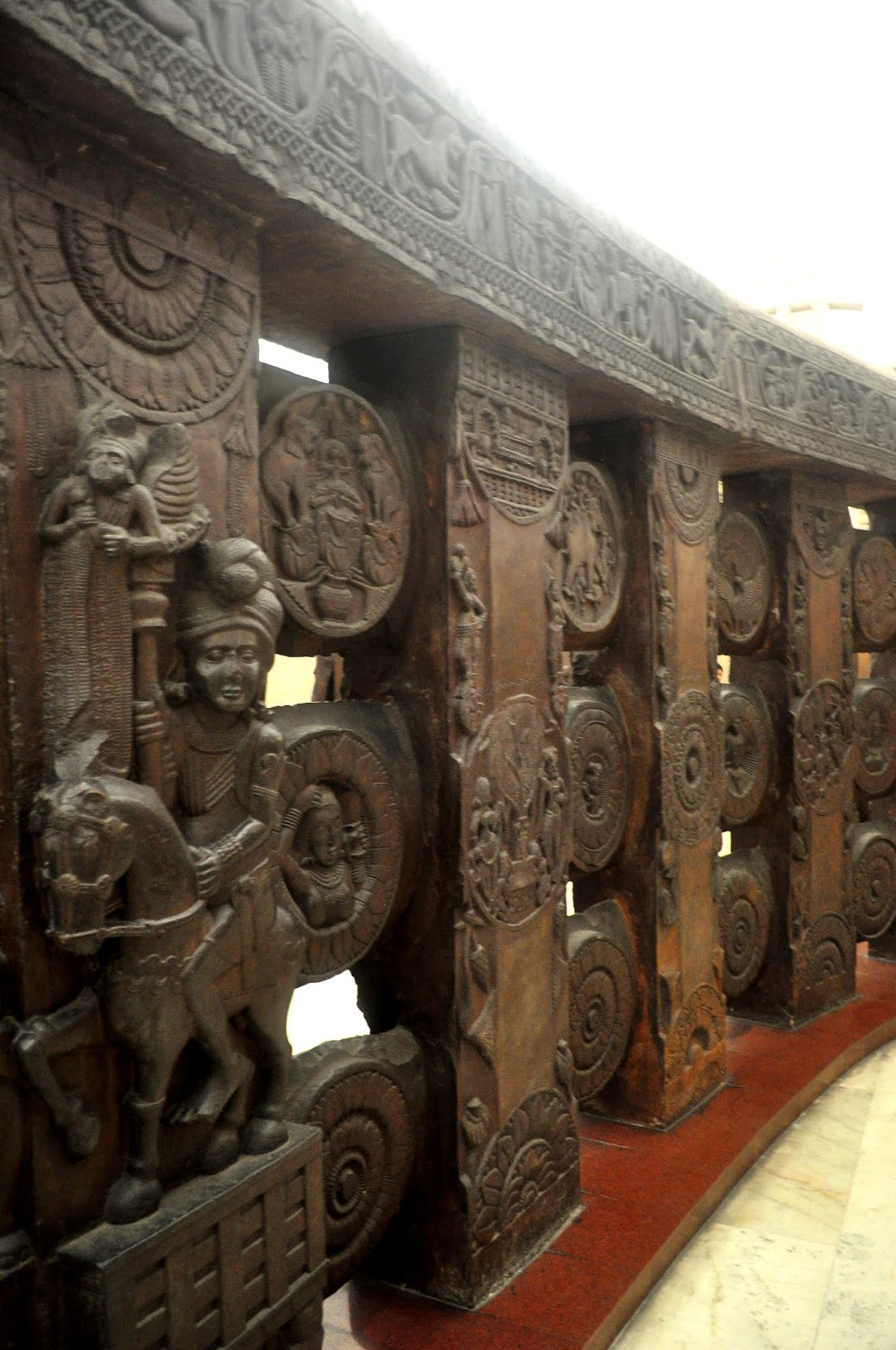 Bharhut Stupa, Indian Museum, Kolkata, India - Ancient Inquiries