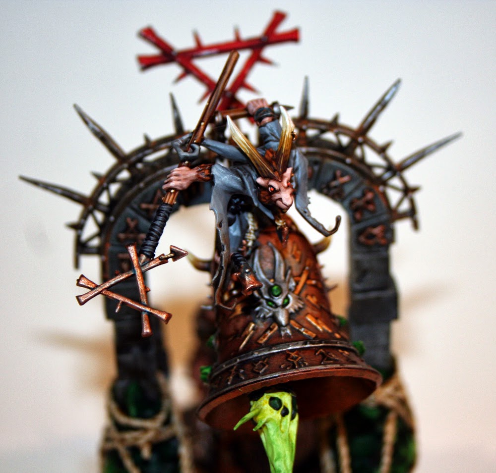 Matt Sterbenz Miniature Painting: Skaven Screaming Bell