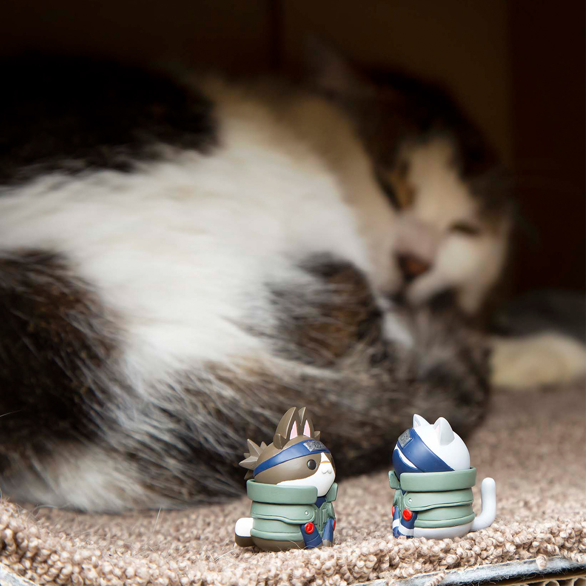 Nyaruto! NARUTO Konoha's Cheerful Cats Part (MegaHouse)