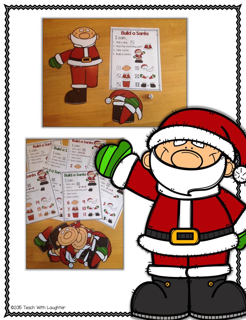 Teach With Laughter: Build a Santa