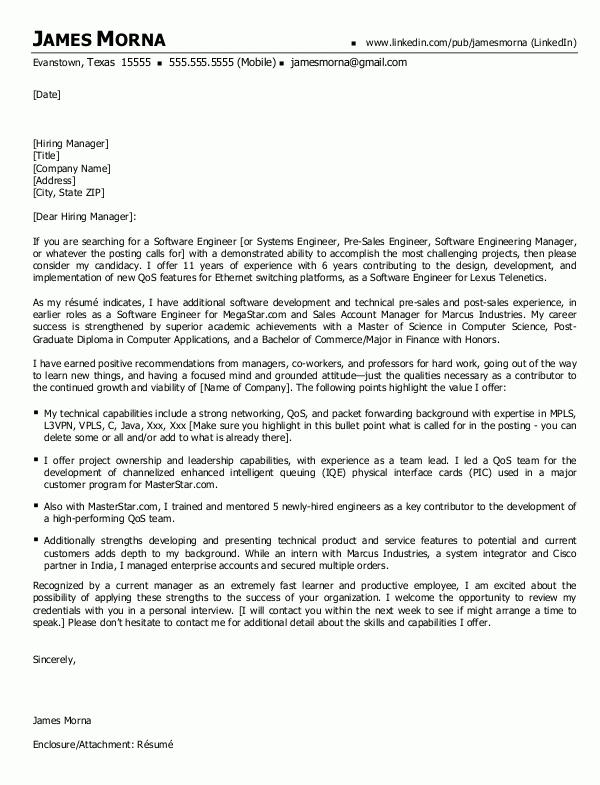 Monster Cover Letter Template ~ Resume Letter