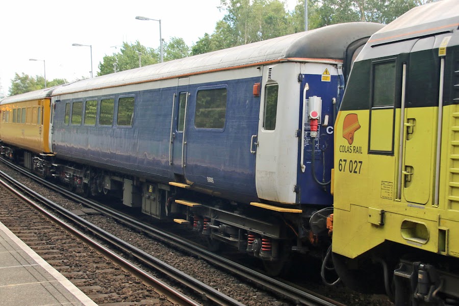47s and other Classic Power at Southampton: Test Train at Redbridge ...