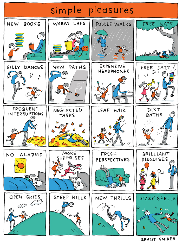 INCIDENTAL COMICS: Simple Pleasures