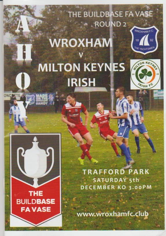 The Wycombe Wanderer: Wroxham - Trafford Park