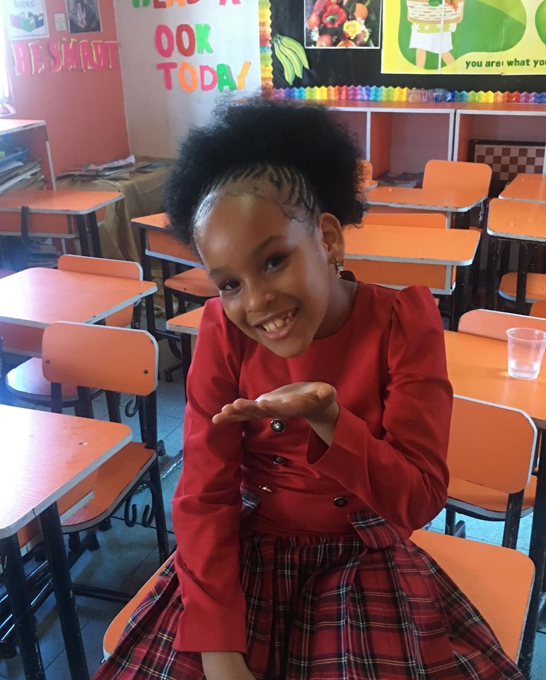 School photos of Princess Sherin Griggs