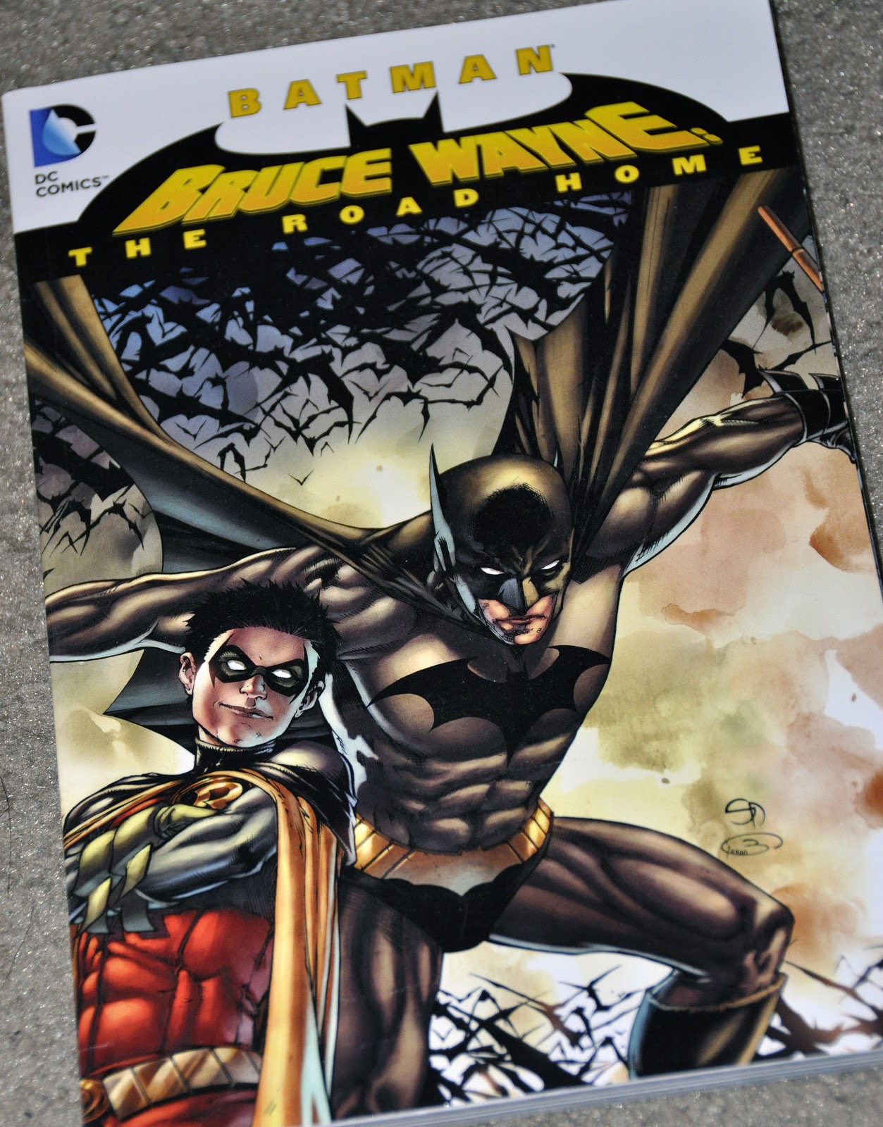 Walden Wong Art: BATMAN: BRUCE WAYNE – THE ROAD HOME softcover