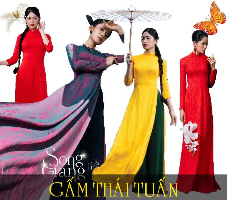 VẢI ÁO DÀI GẤM THÁI TUẤN CẬP NHẬT 2023