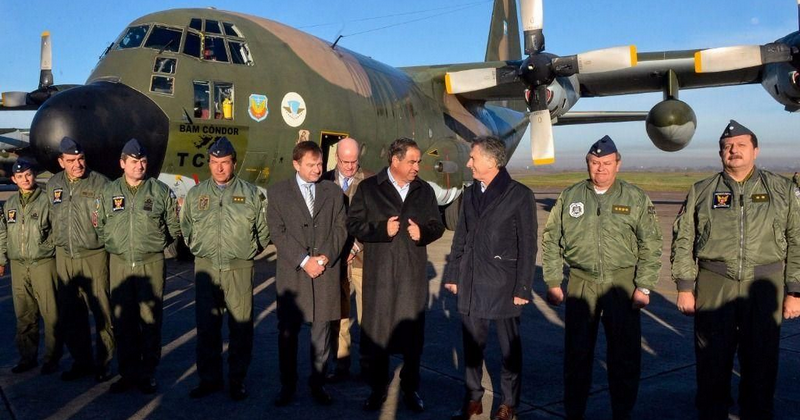 desarrollo defensa y tecnologia belica: Macri encabezó la presentación del primer avión Hércules ...