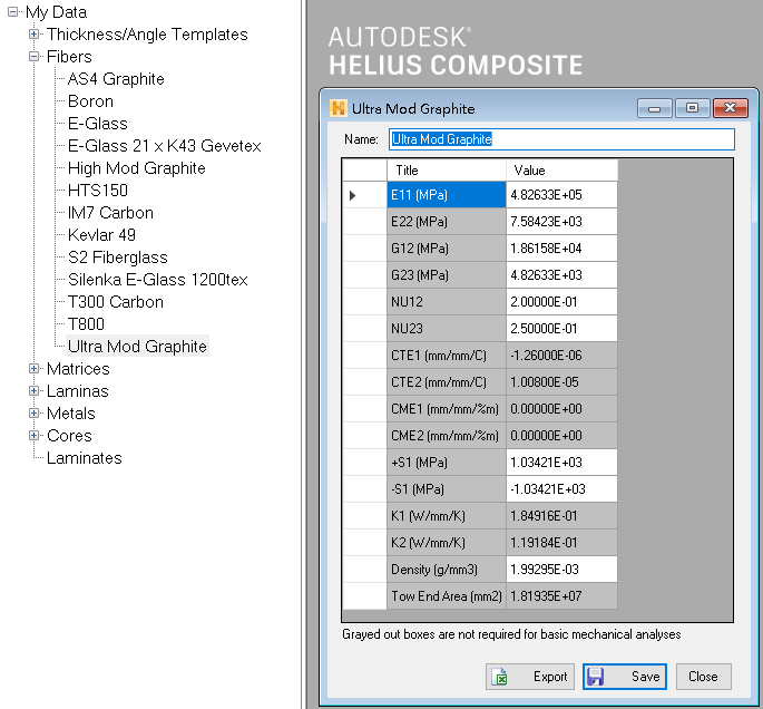 Kevin Yu's Blog: Autodesk Helius Composite 的使用 _ 資料庫