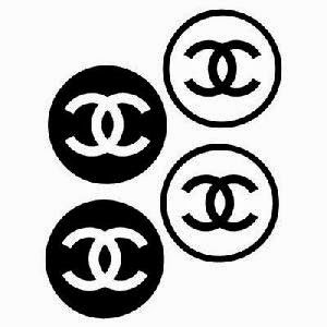Chanel Logo Sticker Chanel Logo 300 SassyStickerscom | Fashion and ...