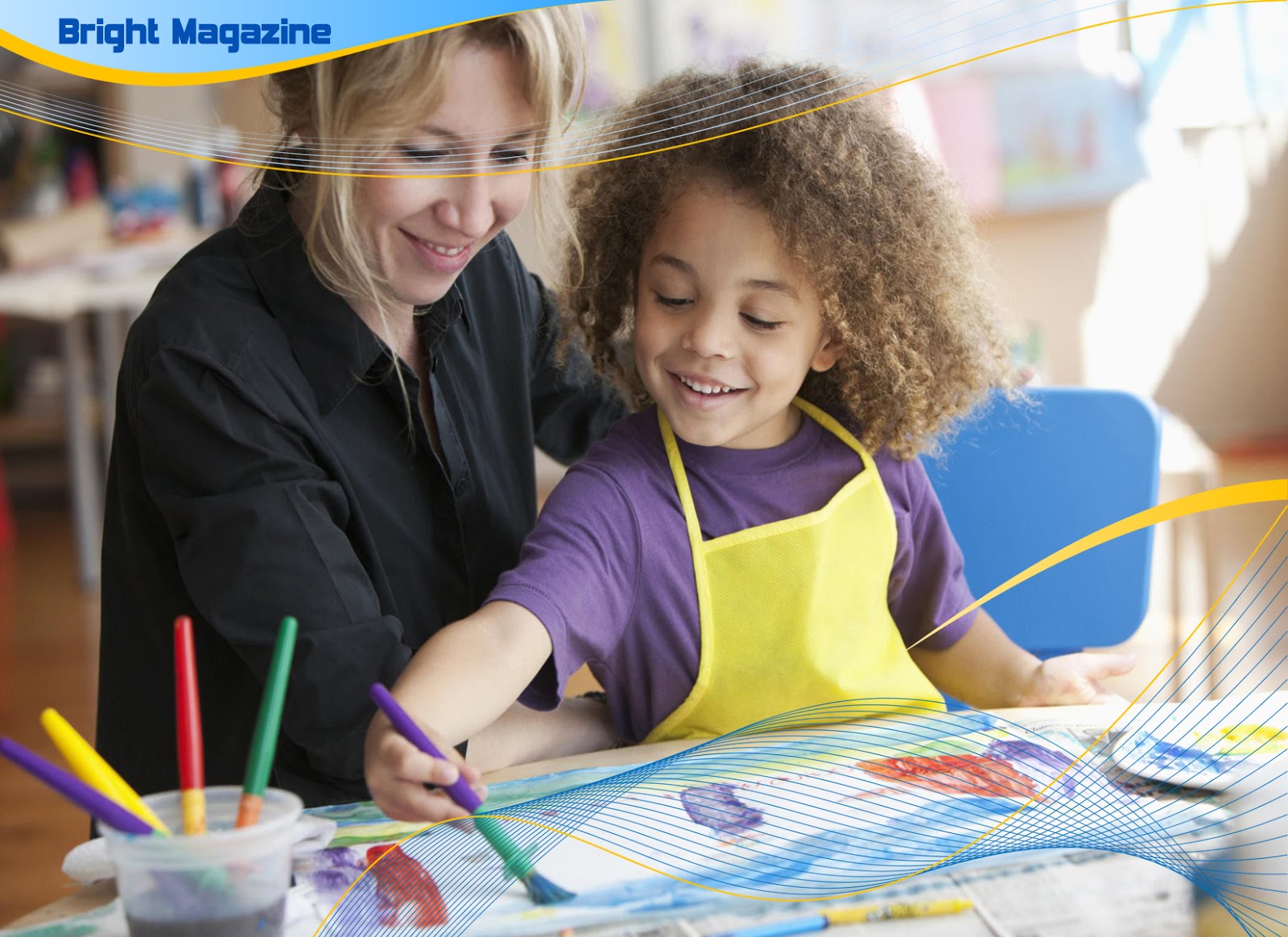 Art Therapy: Drawing Out The Best Among Children - Bright - برايت