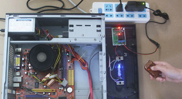 How to remote control computer on and off?