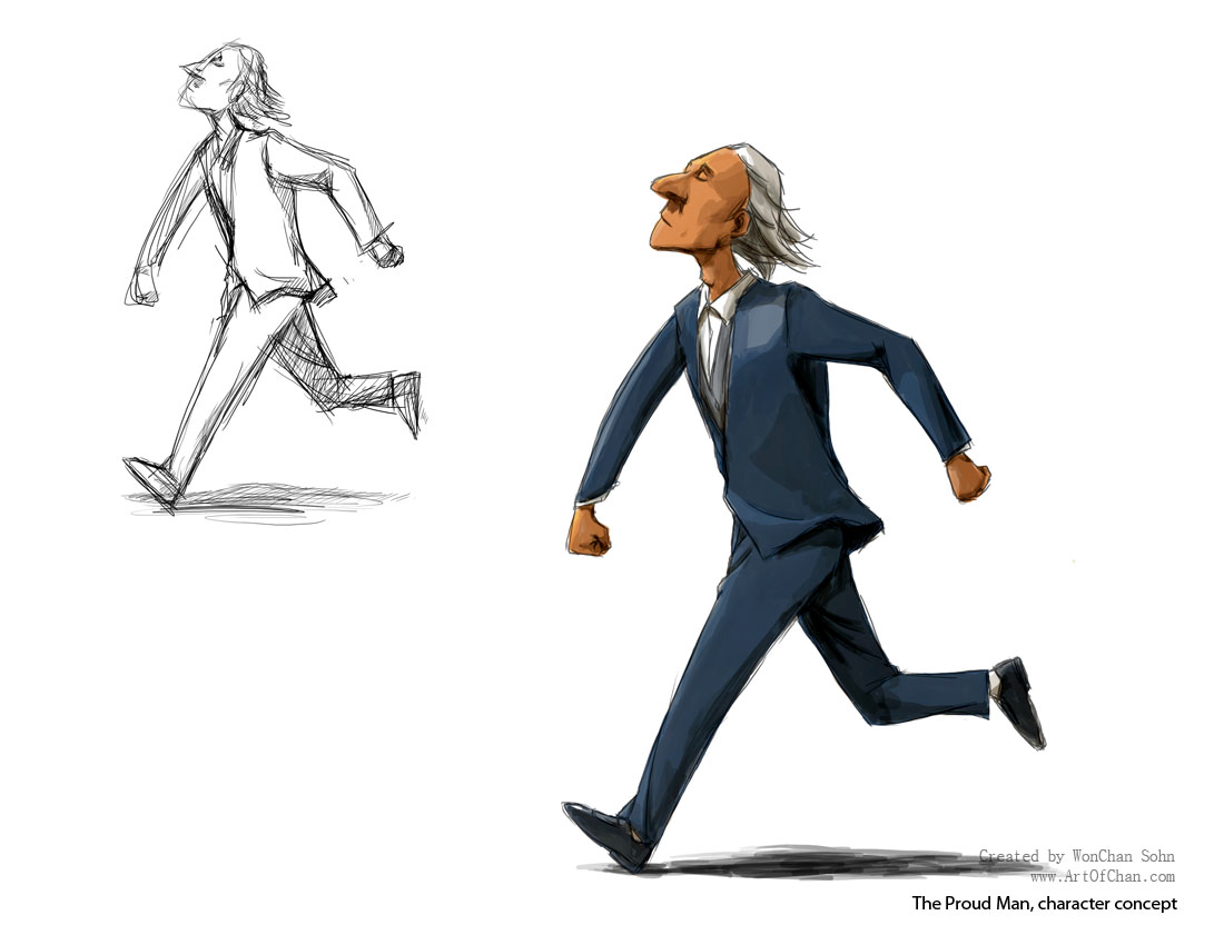 The Art of WonChan Sohn: The Proud Man