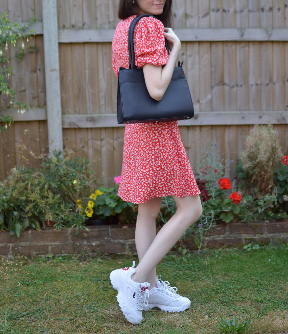 Red Dress & Trainers | Inspirations have I none