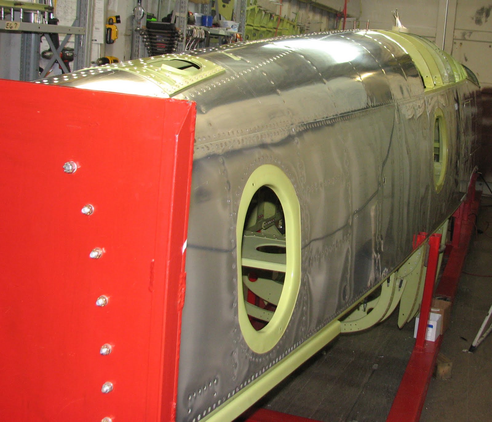 XP-82 Twin Mustang Project: Right-Hand Fuselage