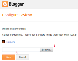 Tutorial - Cara untuk Menggantikan Blogger Favicon | KhaiAngel.Blogspot.Com