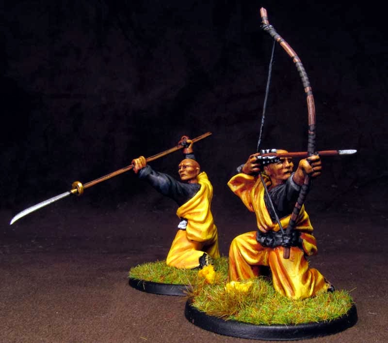 Carmen's Fun Painty Time: Samurai: Monk and Archer