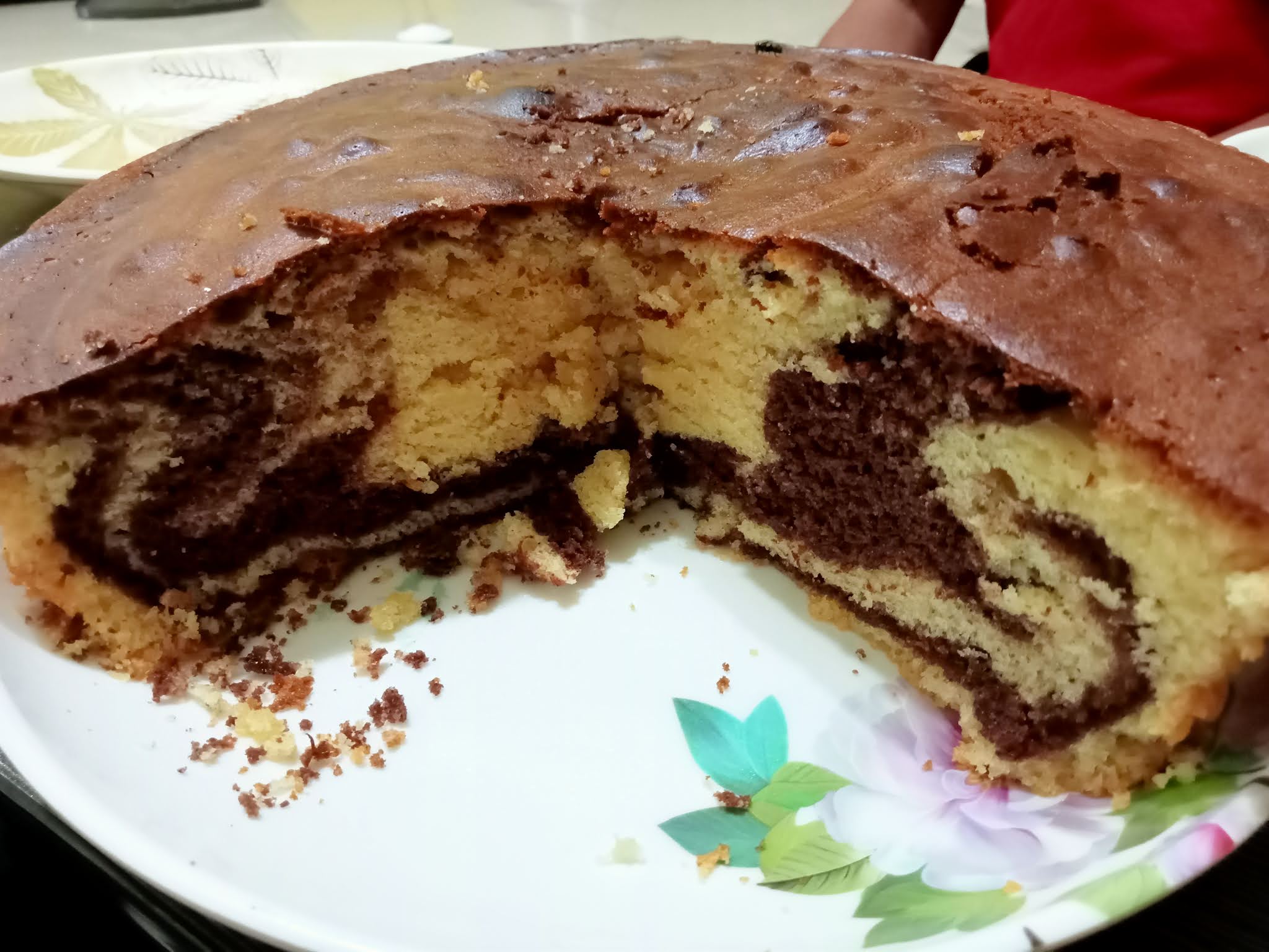 Cubaan Buat Marble Kek Kampung Berjaya ~ SURIA AMANDA