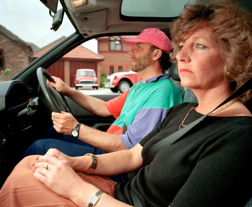 Candid Portraits of British Drivers in 1994 ~ Vintage Everyday