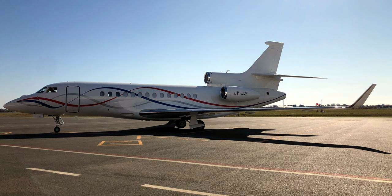 Historias Individuales: LV-JQF Dassault Falcon 7X c/n 175