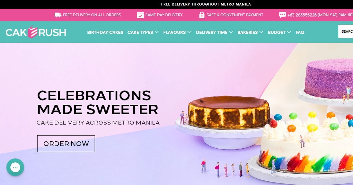 Order Cakes Online Through CakeRush.Ph (FREE Delivery) - Mommy Practicality