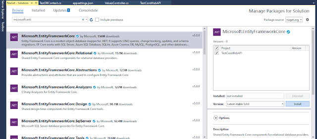 Consume Web API in .NET Core MVC using HTTPClient