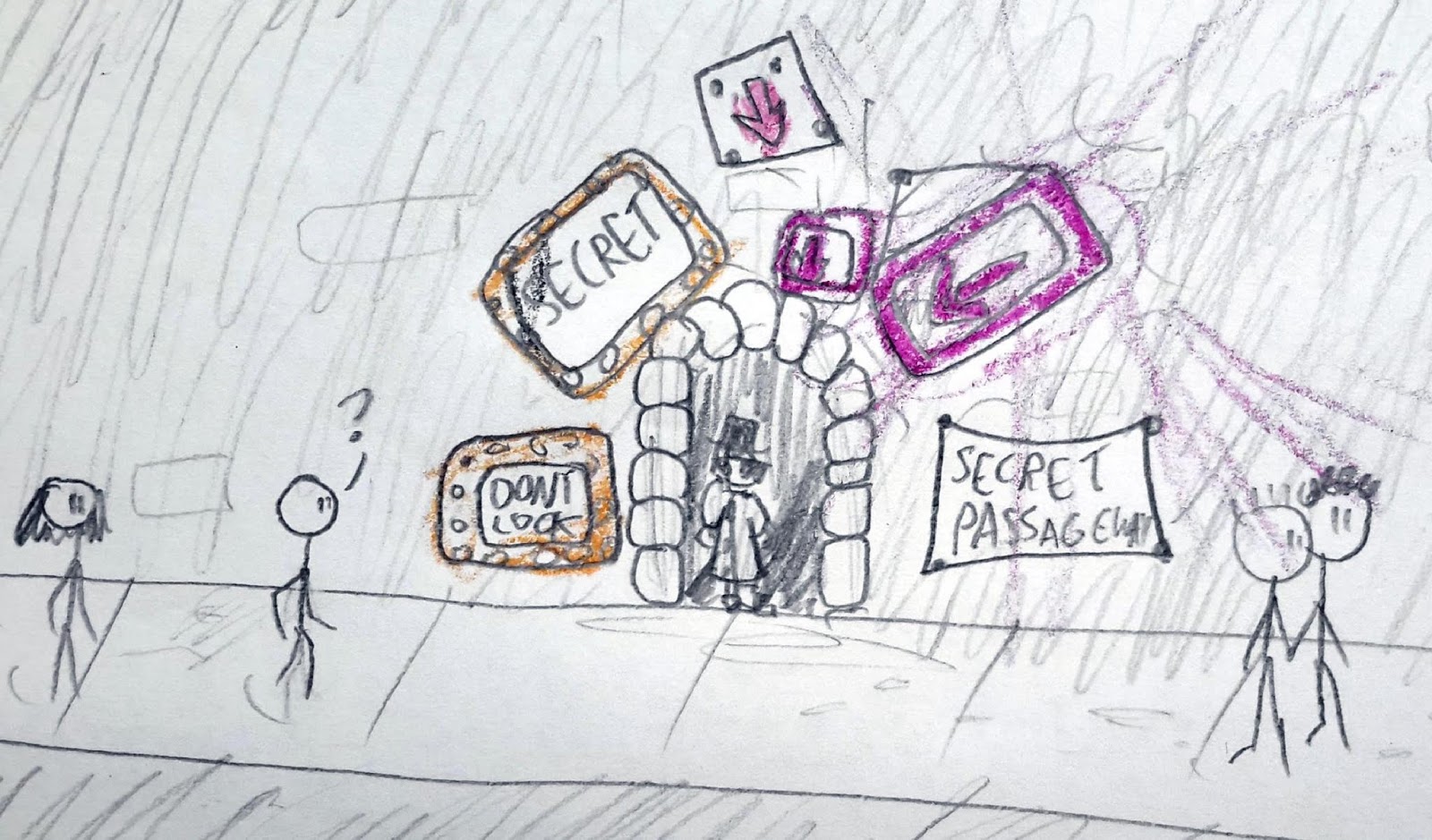 Tiny Stripz: #12: Secret Passageway