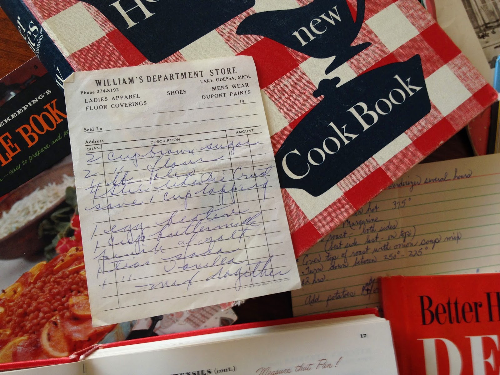 My Vintage Cook Book & Recipe Collection