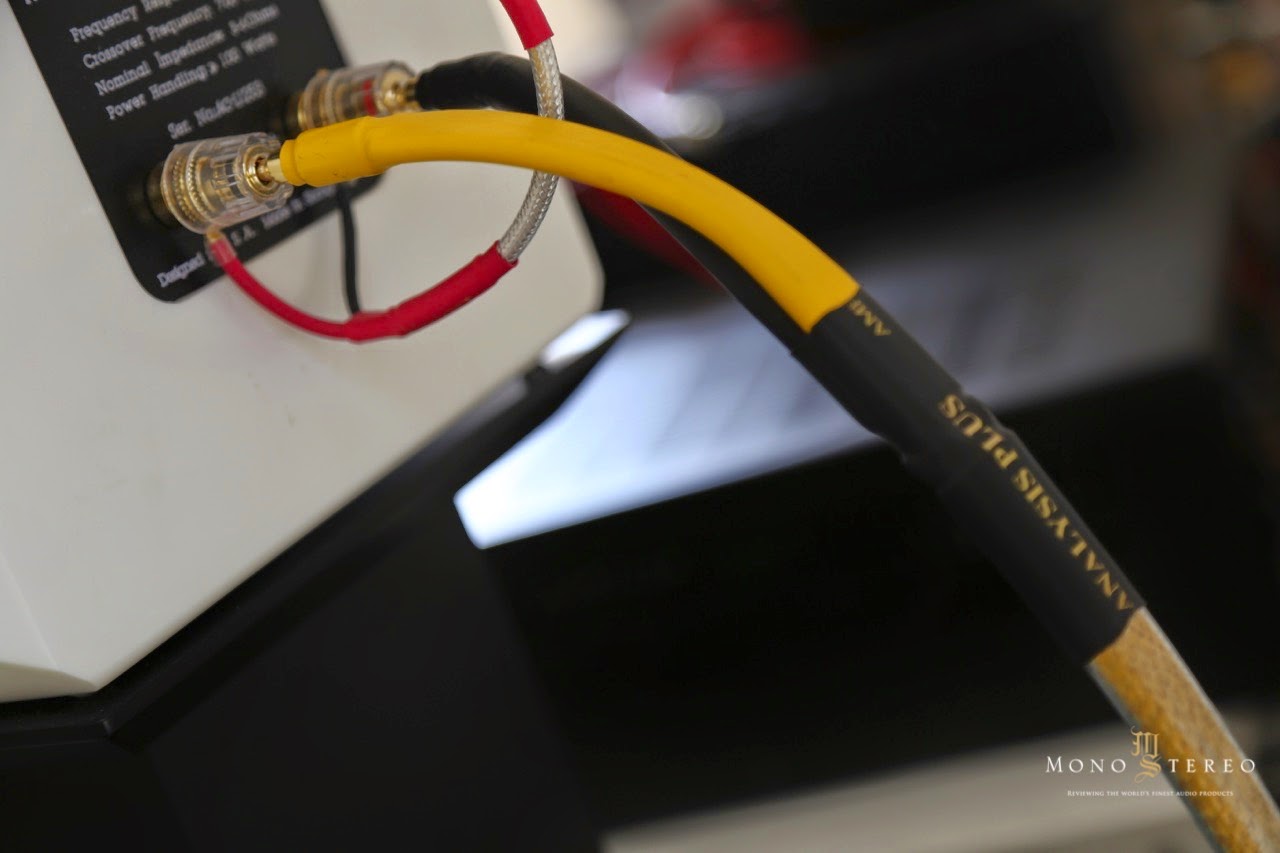 Analysis Plus Golden Oval Speaker Cables – M & S | Ultimate High-Fidelity
