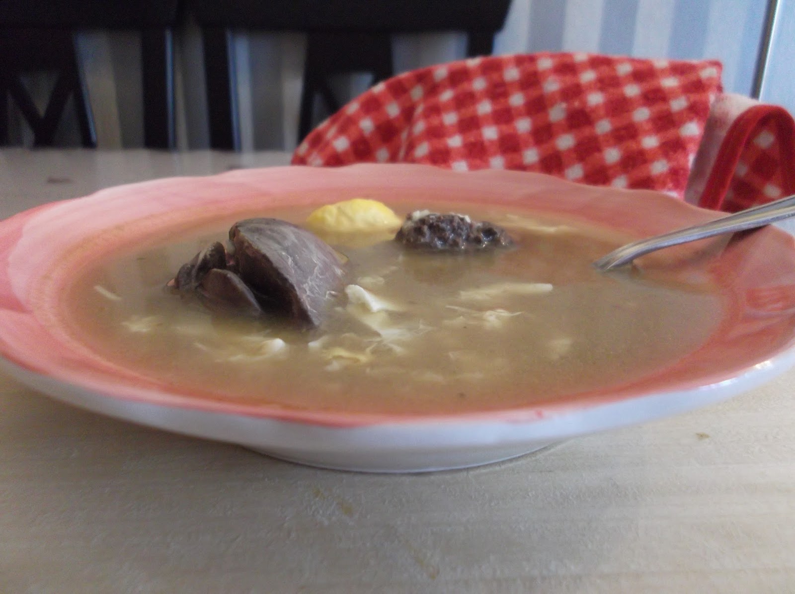 Saboreando: Sopa de menudillos o higaditos