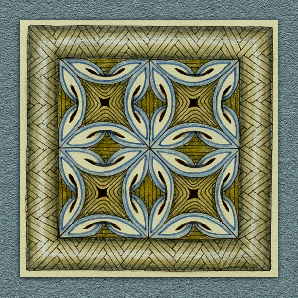 Time for Tangling: Today's Tangle - Kalanchoe