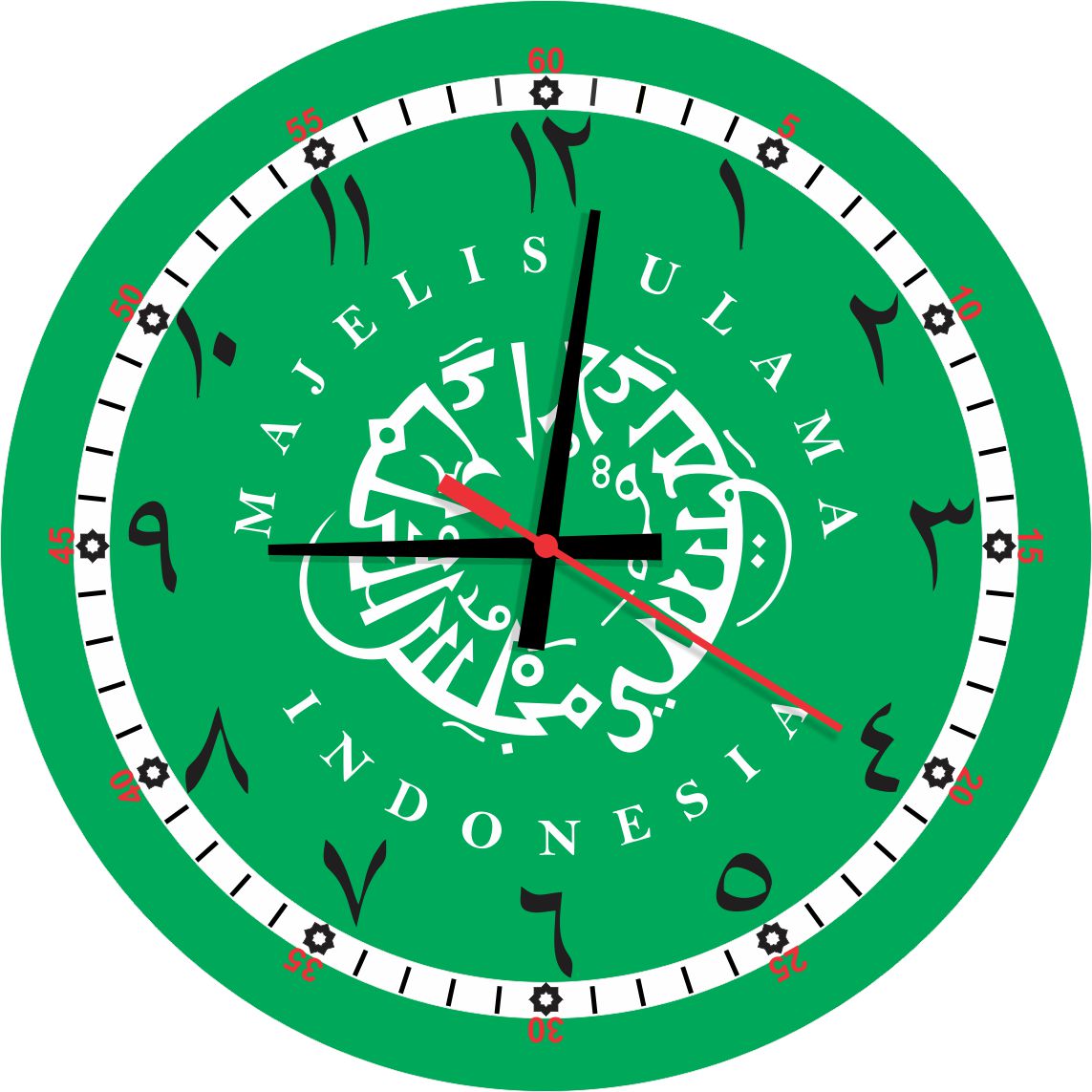 Cara Desain Jam Dinding Custom Logo Free CDR dan PSD - TUTORiduan.com