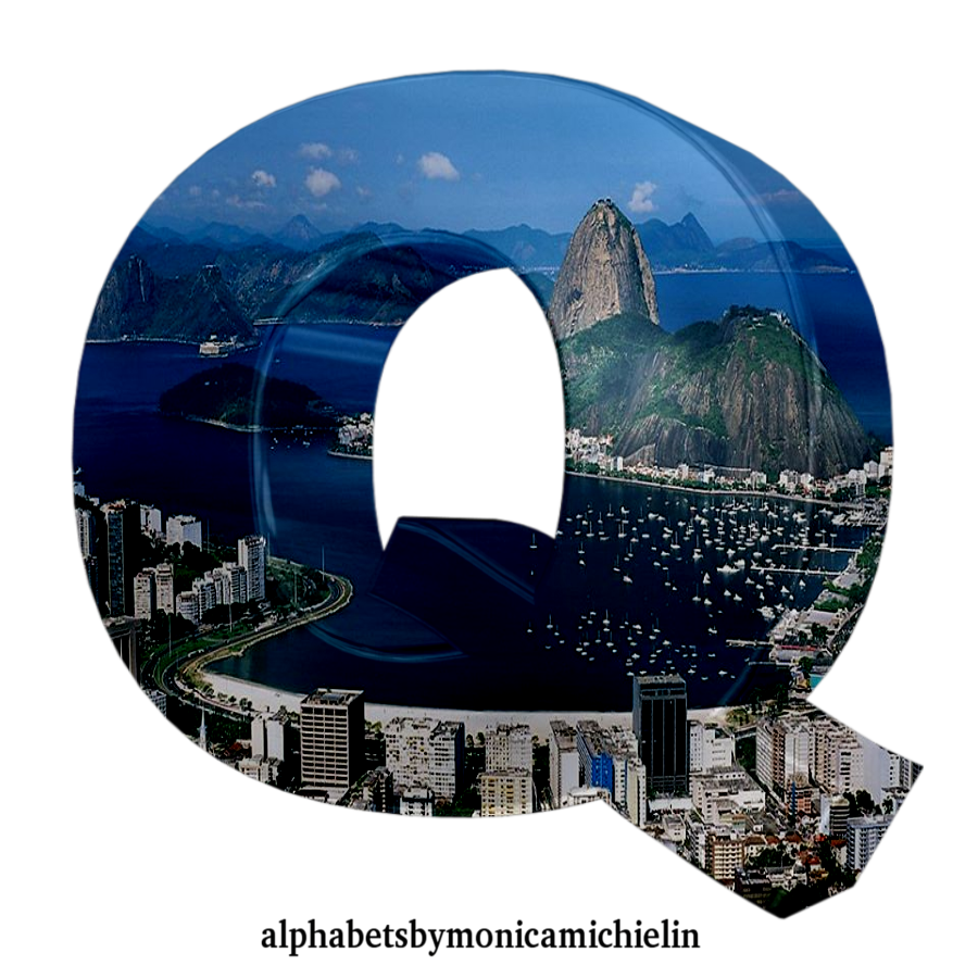 M. Michielin Alphabets: RIO DE JANEIRO CITY SUGAR LOAF BRAZIL ALPHABET
