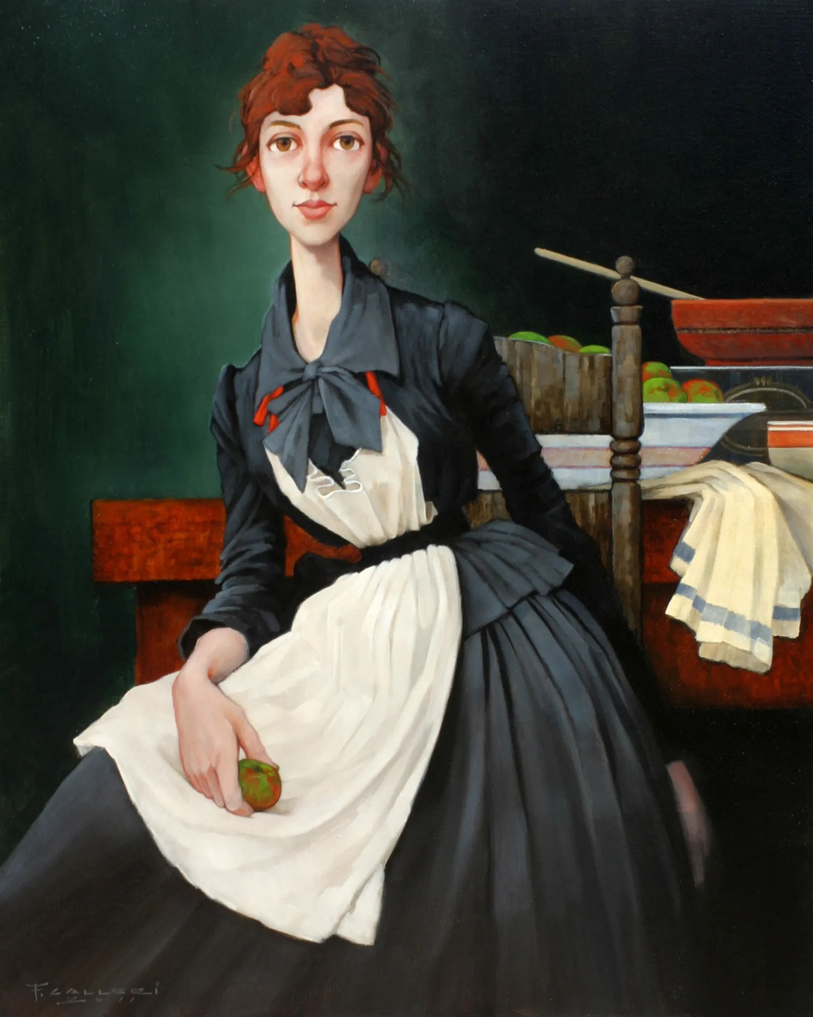 Fred Calleri, 1964 | Romantic Figurative painter | Tutt'Art@ | Pittura ...