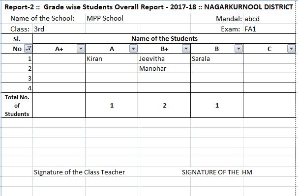 New CCE Grading Reports Software V1.4 for Primary School included ...