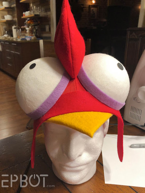 EPBOT: Quick Craft: Let's Make A DIY Hei Hei Hat For Halloween!
