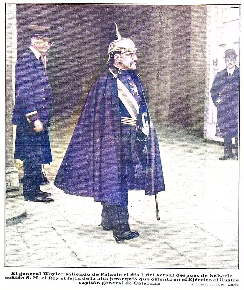 El Blog de Acebedo: El general Valeriano Weyler visitó Mieres el día 2 ...