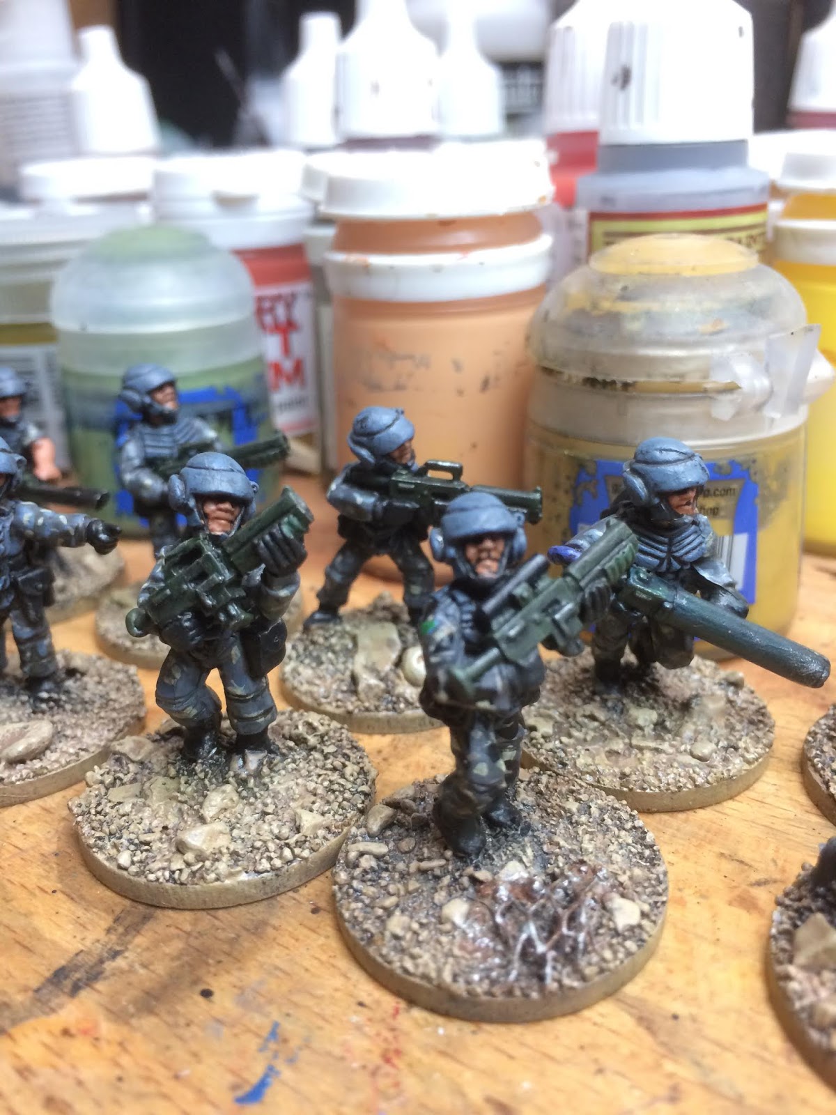 iron mitten: 1st Corps colonial marines