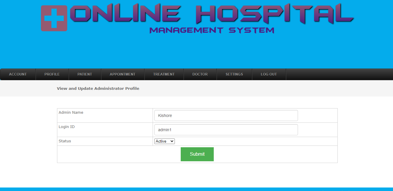 Online Hospital Management System using PHP MySQL with Source Code ...