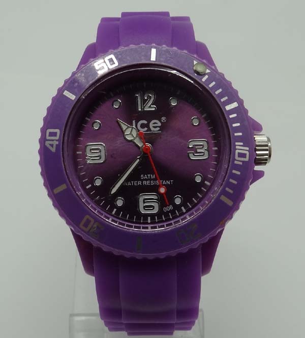 New Luxery Watches: Stylish Purple Ice Watches For Men