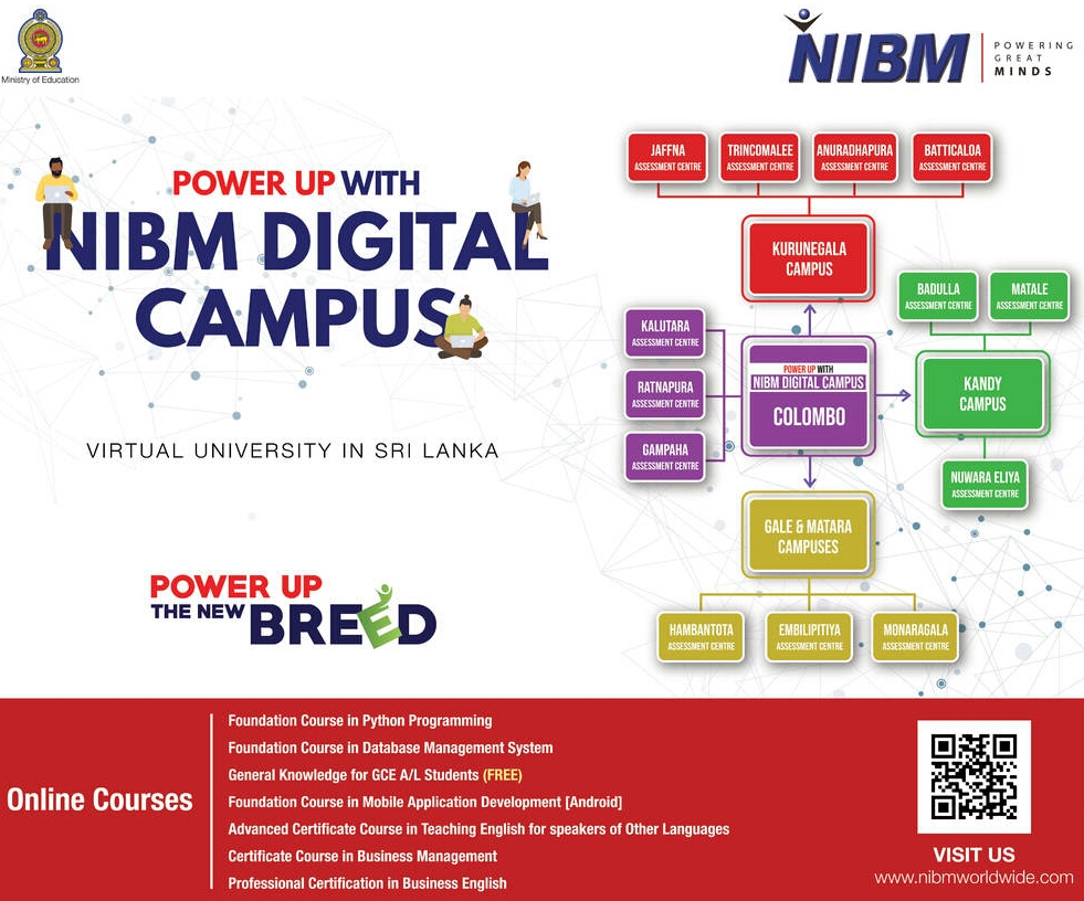 Courses @ NIBM Digital Campus - Irumbuthirai News