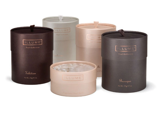 Custom Candle Boxes: custom Round candle in Cardboard boxes