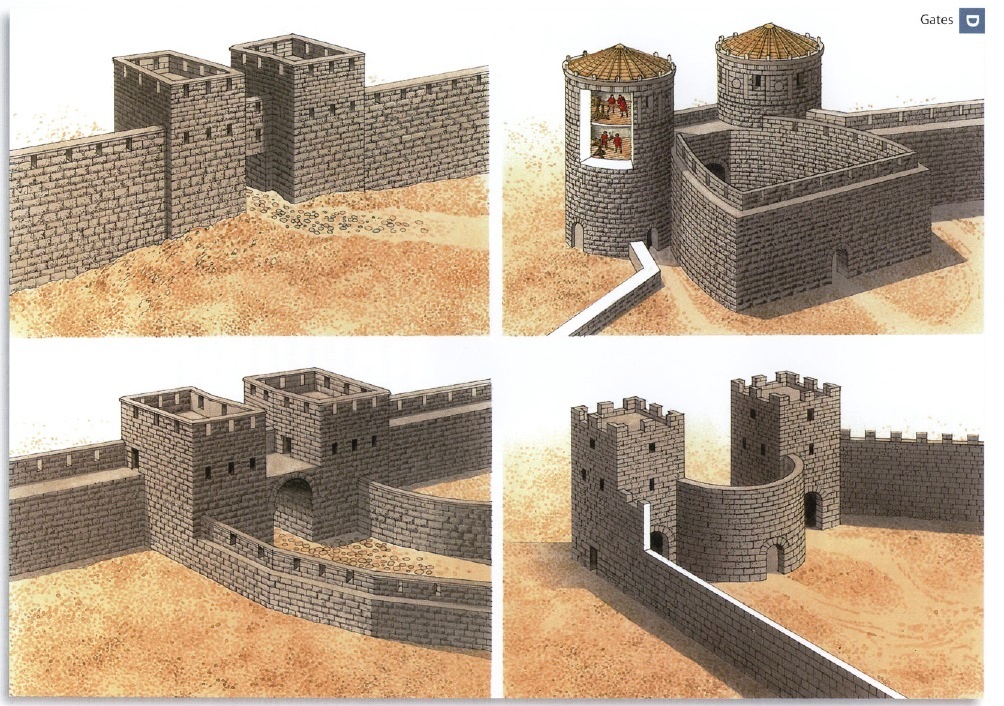 imágeneshistóricas.blogspot.es: Greek fortifications of Asia Minor 500 ...