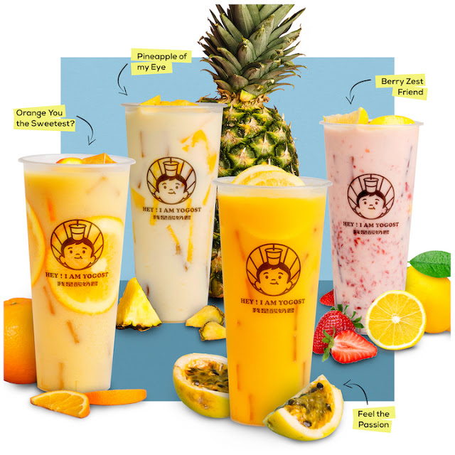 Lemon GreenTea: You can now enjoy Hey! I am Yogost drinks in the ...